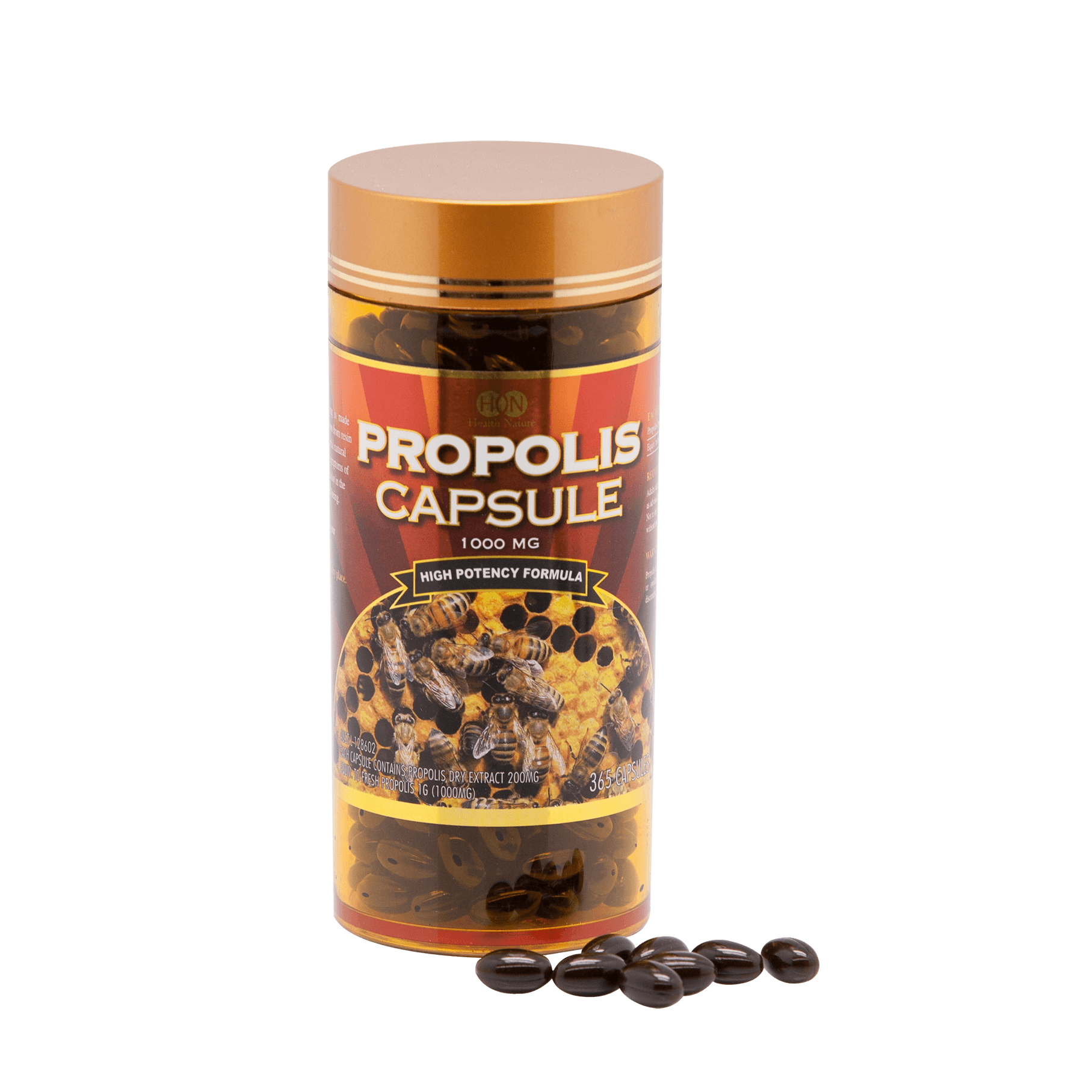 HNE Propolis capsule 1000 365s_small