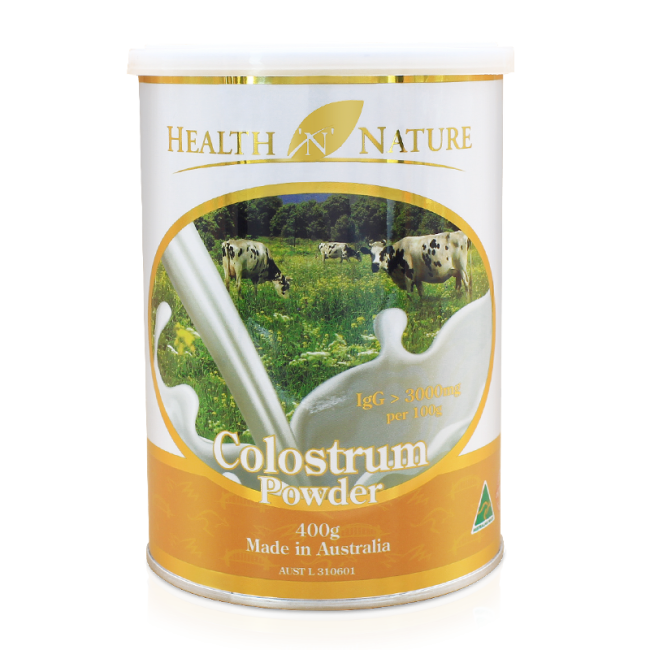 Colostrum Powder 3000mg IgG 400g - Homart Pharmaceuticals