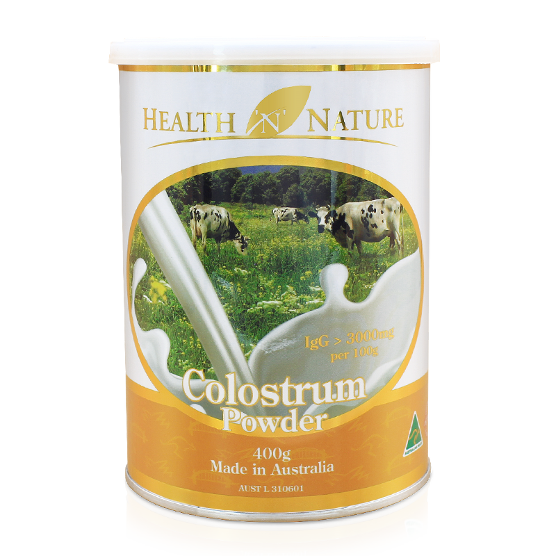 Colostrum Powder 3000mg IgG 400g - Homart Pharmaceuticals